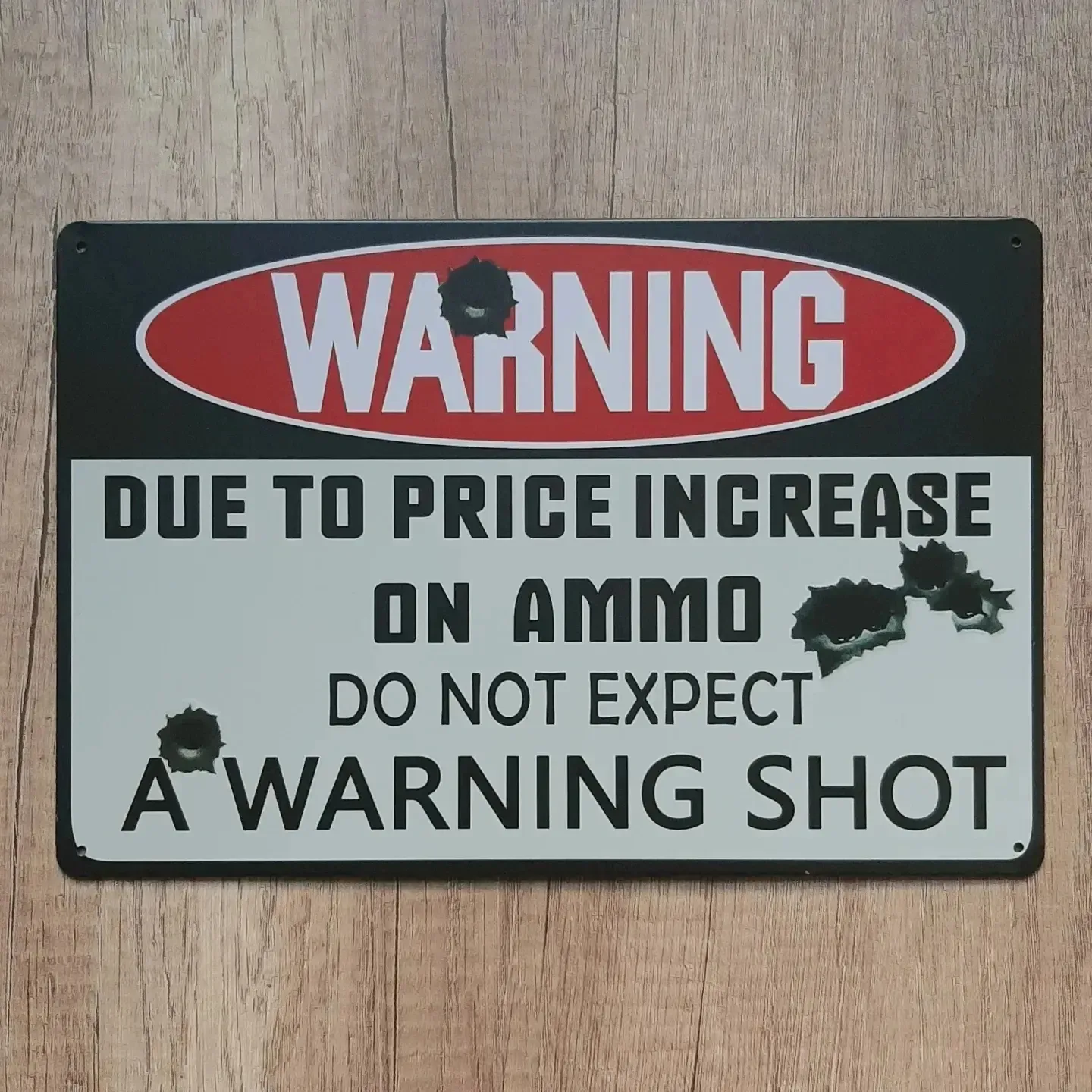 WARNING SHOT – Tablica Shop